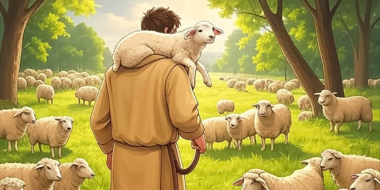 Parable of the Lost Sheep - A Craft Stick Bible Story Video