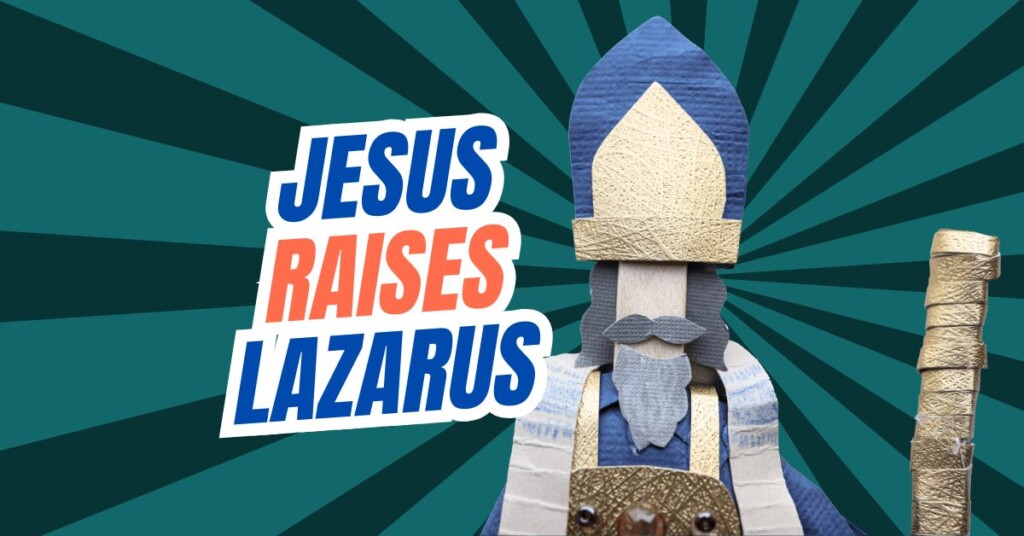Jesus Raises Lazarus - A Craft Stick Bible Story Video